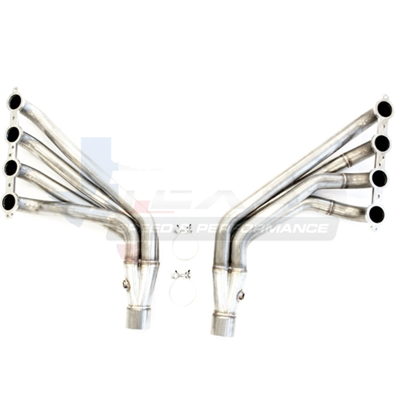 Texas Speed & Performance 304 Stainless Steel 1 7/8" or 2" Long Tube H ...